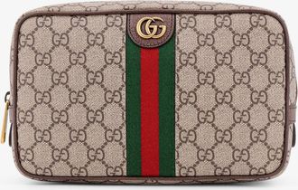 Gucci Gucci Savoy GG fabric clutch - GUCCI - gender_Man