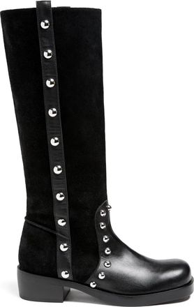 Cinq à Sept Hohe Shira Stiefel 43mm - Schwarz