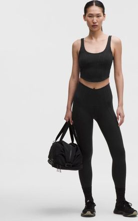 lululemon Legging Ultralu &agrave; coutures corset&eacute;es pour Femmes - Taille 10