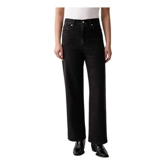 Levi's High Waisted Straight - - Jeans - Damen - Schwarzk - W29 L31