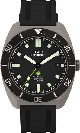 Timex Uhren - Mechanische Automatikuhr Expedition Pioneer Autom - Gr. unisize - in Schwarz - f&uuml;r Damen