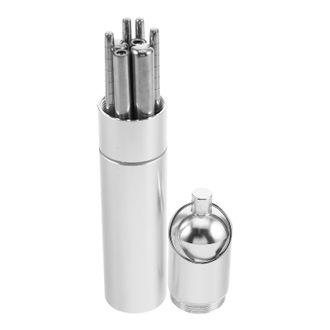 BESTONZON Faltbare Edelstahl Essst&auml;bchen Mit Etui Tragbares Reisebesteck F&uuml;r Camping Wandern Und Outdoor Leichtes Wiederverwendbares Set F&uuml;r Unterwegs