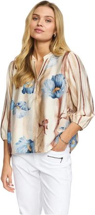 2-Biz Femme, Blouses et Chemises, Beige, Taille: 40 FR Blouse