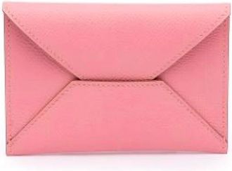Herm&egrave;s Porte-cartes Pre-owned - Femme - Pre-owned - Rose - Taille: ONE Size
