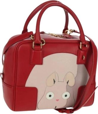 Loewe Sac &agrave; main Pre-owned - Femme - Pre-owned - Rouge - Taille: ONE Size