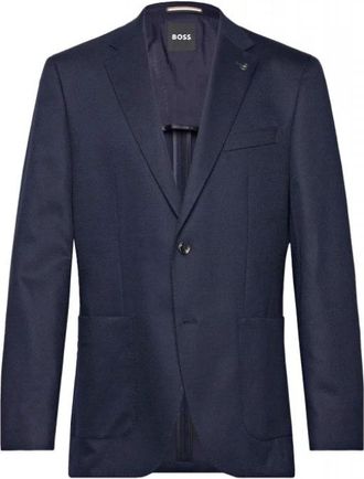 HUGO BOSS Homme, Vestes, Bleu, Taille: 3XL H-Janson Veste Crois&eacute;e