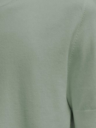 HUGO BOSS Mens Sweater Viscose-Blend Green