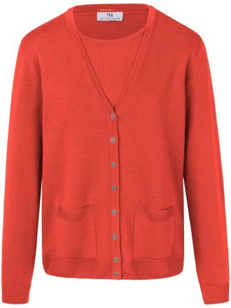 Peter Hahn Twinset aus 100% Schurwolle-Pure Tasmanian Wool Peter Hahn rot