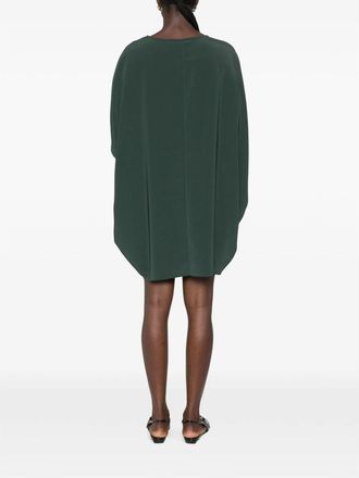 Gianluca Capannolo Fluid Silk Dress - Green
