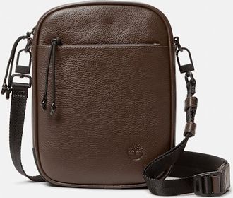 Timberland Tuckerman Umh&auml;ngetasche aus Leder in Dunkelbraun, Braun