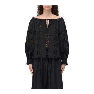 Liu Jo Damen, Blusen & Hemden, Schwarzk, MGr&ouml;&szlig;e