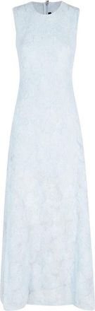 Rotate Gebl&uuml;mtes Mesh-Maxikleid - - Dresses - Damen - Blau - L