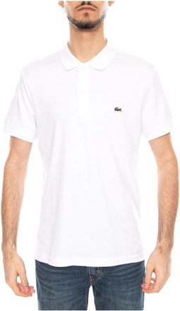 Lacoste Homme, Tops, Blanc, Taille: 2XL Polo Logo Basic