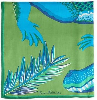 Inou&iuml; Editions Carr&eacute; de soie Croco