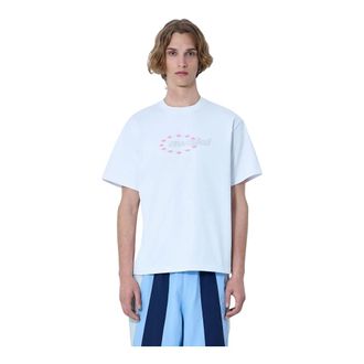 Awake NY Homme, Tops, Blanc, Taille: S T-shirt Star Power