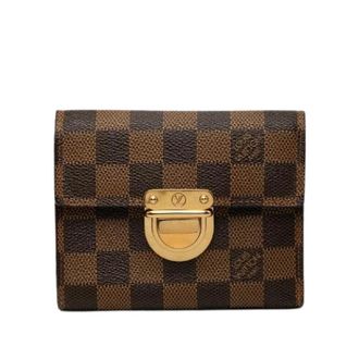 Louis Vuitton Pre-owned Damier Trifold Wallet - - Pre-owned - Damen - Braun - ONE SIZE