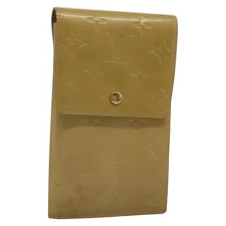 Louis Vuitton Pre-owned Cuir petite-maroquinerie - Femme - Pre-owned - Beige - Taille: ONE Size