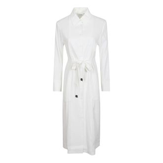 Max Mara Damen, Kleider, Wei&szlig;, MGr&ouml;&szlig;e