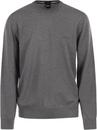 HUGO BOSS Herren, Strickwaren, Grau, LGr&ouml;&szlig;e