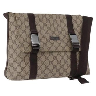 Gucci Pre-owned Vintage GG Canvas Schultertasche - - Pre-owned - Damen - Beige - ONE SIZE