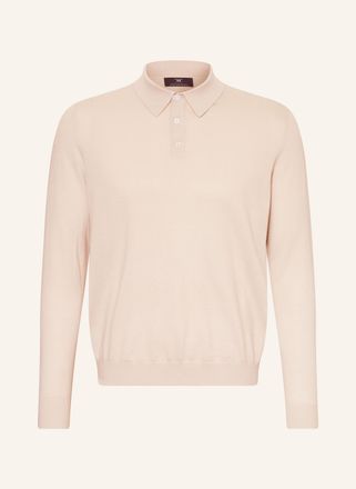 Strokesman's Strokesmans Strick-Poloshirt weiss