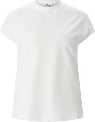 Courr&egrave;ges Femme, Tops, Blanc, Taille: 42 FR T-Chemises