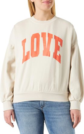 Garcia Garcia Damen Sweater Sweatshirt, Whitecap, XL