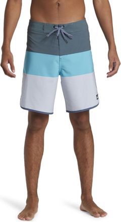Quiksilver Mens SURFSILK Tijuana 19 Board Shorts, Maui Blue, 50