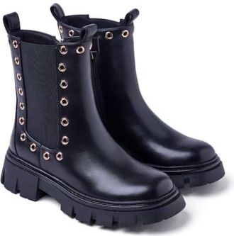 Gioseppo Femme Denham Botte Oxford, Noir, 35 EU