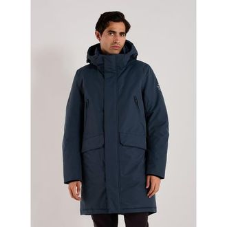 Ecoalf Parka droite &agrave; capuche amovible