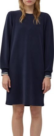 s.Oliver Scuba-Kleid mit Faltendetail am Arm