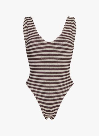 Bond-Eye Maillot de bain une pi&egrave;ce &agrave; rayures