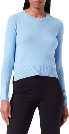 HUGO BOSS Womens Sbasa Knitted_Sweater, Turquoise/Aqua440, M