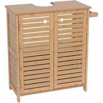 Tendance Unterschrank bambus mdf facon bambus - trinidad - Tendance