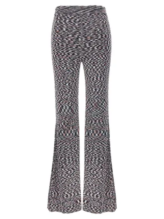 Missoni Womens Multicolor Viscose Flared Pants