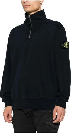 Stone Island Herren, Sweatshirts & Hoodies, Schwarzk, XLGr&ouml;&szlig;e