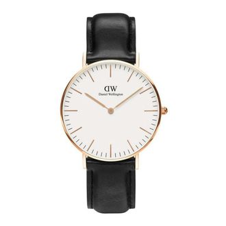Daniel Wellington Classic Sheffield - - Accessories - Damen - Schwarzk - ONE SIZE