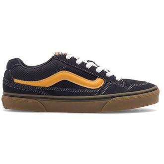 Vans Herren Caldrone Sneaker, Suede Gum Charcoal Yellow, 45 EU