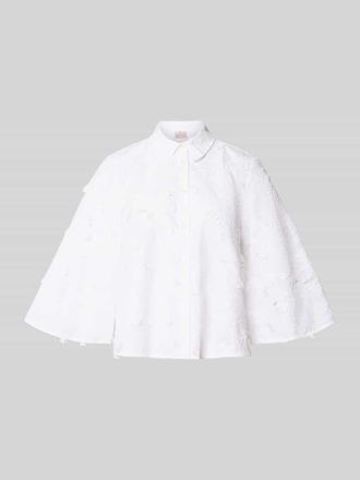 Emme Regular Fit Bluse mit Stitchings Modell MAMICO