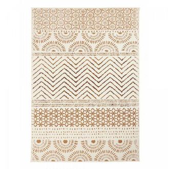 Un amour de tapis Unamourdetapis - Tapis berb&egrave;re motif ethnic 190x280 cr&egrave;me LYN1 orienvag