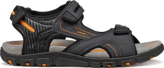 Geox Sandalen Geox U Sandal Strada U8224D 0EKBC C4367 Schwarz
