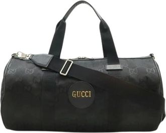 Gucci unisex, Pre-owned, Noir, Taille: ONE Size Sac Boston Vintage Pre-owned