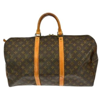 Louis Vuitton unisex, Pre-owned, Brun, Taille: ONE Size Sac Keepall Pre-owned