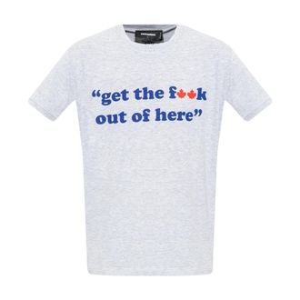 Dsquared2 Herren, Oberteile, Grau, LGröße