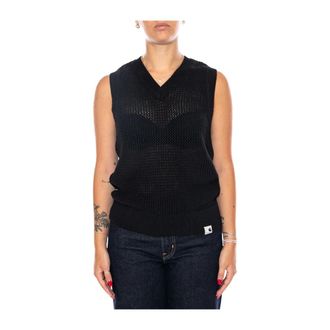 Carhartt Work in Progress Femme, Pulls, Noir, Taille: 38 FR Stockton Vest