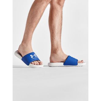 Under Armour Pantoletten Under Armour Ua M Ansa Fix Sl 3023761-105 Blau