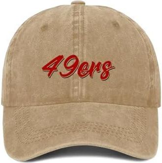 Generic Casquettes Unisexe r&eacute;glables pour Casquettes de Baseball des 49ers