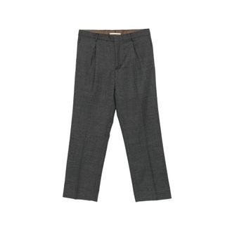 BRIGLIA 1949 Pleated-detail Wide-leg Trousers