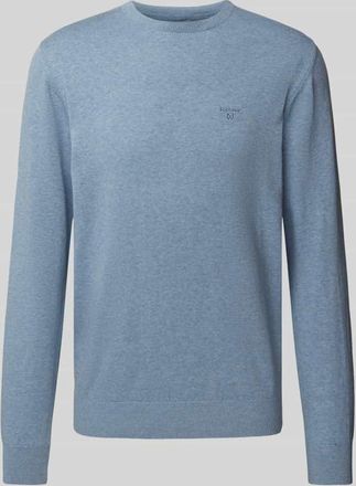 Barbour Strickpullover mit gerippten Abschl&uuml;ssen