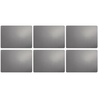 ASA Tischset, cement 46 x 33 cm, Lederoptik 6 St&uuml;ck